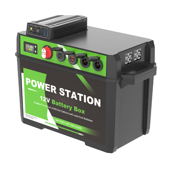 Smart protable battery box with 25A/40A dcdc charger – shops.jxboman.com